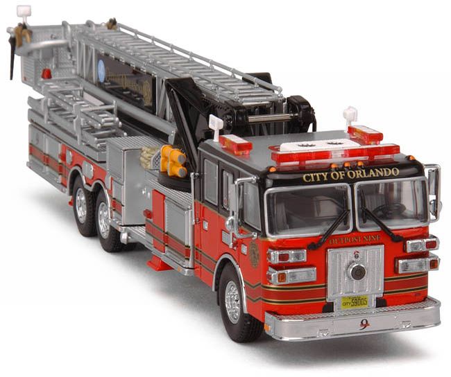 Code 3 Orlando Sutphen Tower Ladder L9 (12934)