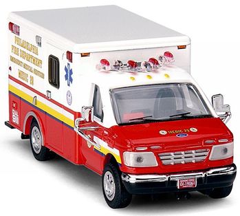 Code 3 Philadelphia E-350 Ambulance 29 (12055)