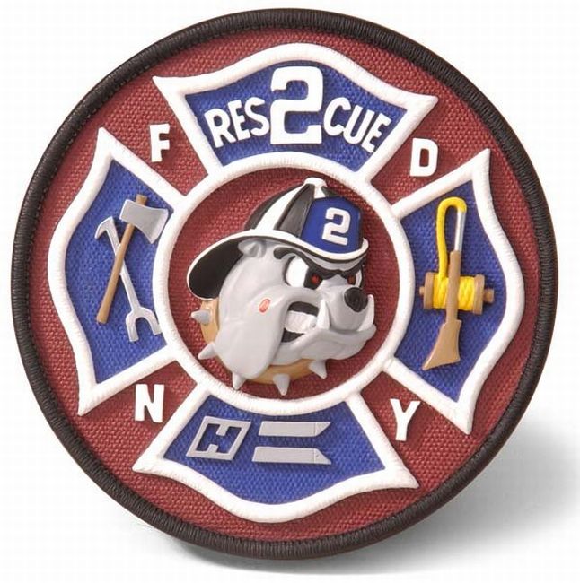 Code 3 Rescue FDNY Co.2 Patch (13021)