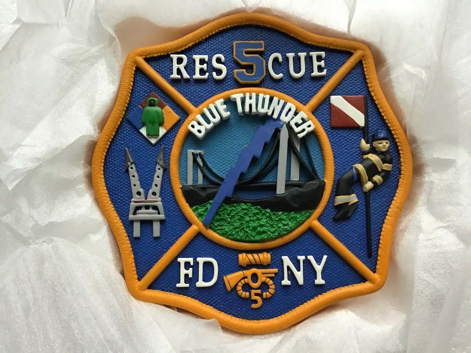 Code 3 Rescue FDNY Co.5 Patch (13024)