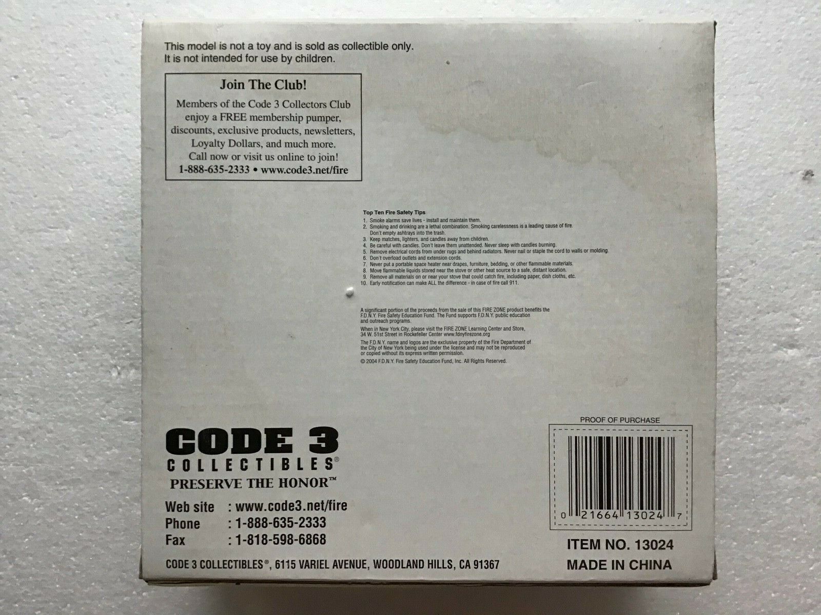 Code 3 Rescue FDNY Co.5 Patch (13024)