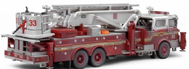 Code 3 Valiant Service FDNY Ladder 33 (13037)