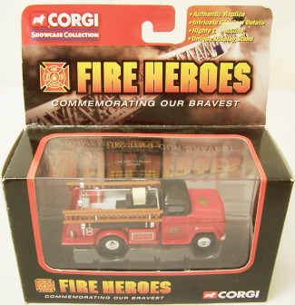 Corgi Fire Heroes 1966 GMC Fire Pumper Chicago Fire Department CS90009