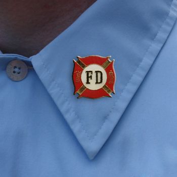 Fire Department Lapel Pin