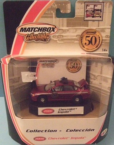 Matchbox Collectibles 50 Years 2000 Chevrolet Impala
