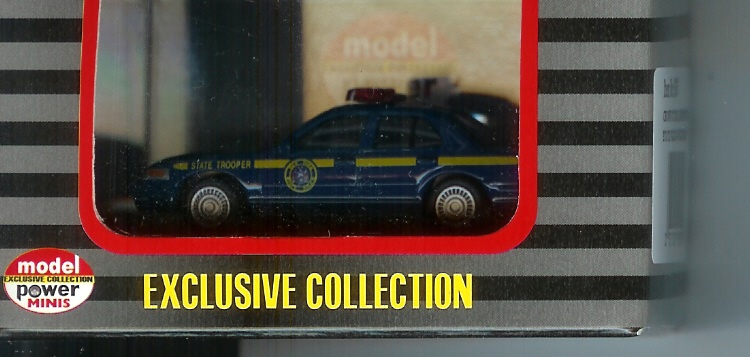 Model Power 1/87 NY State Police 2005 Crown Victoria Police Car HO Scale
