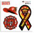 Support Our Firefighters Stickers