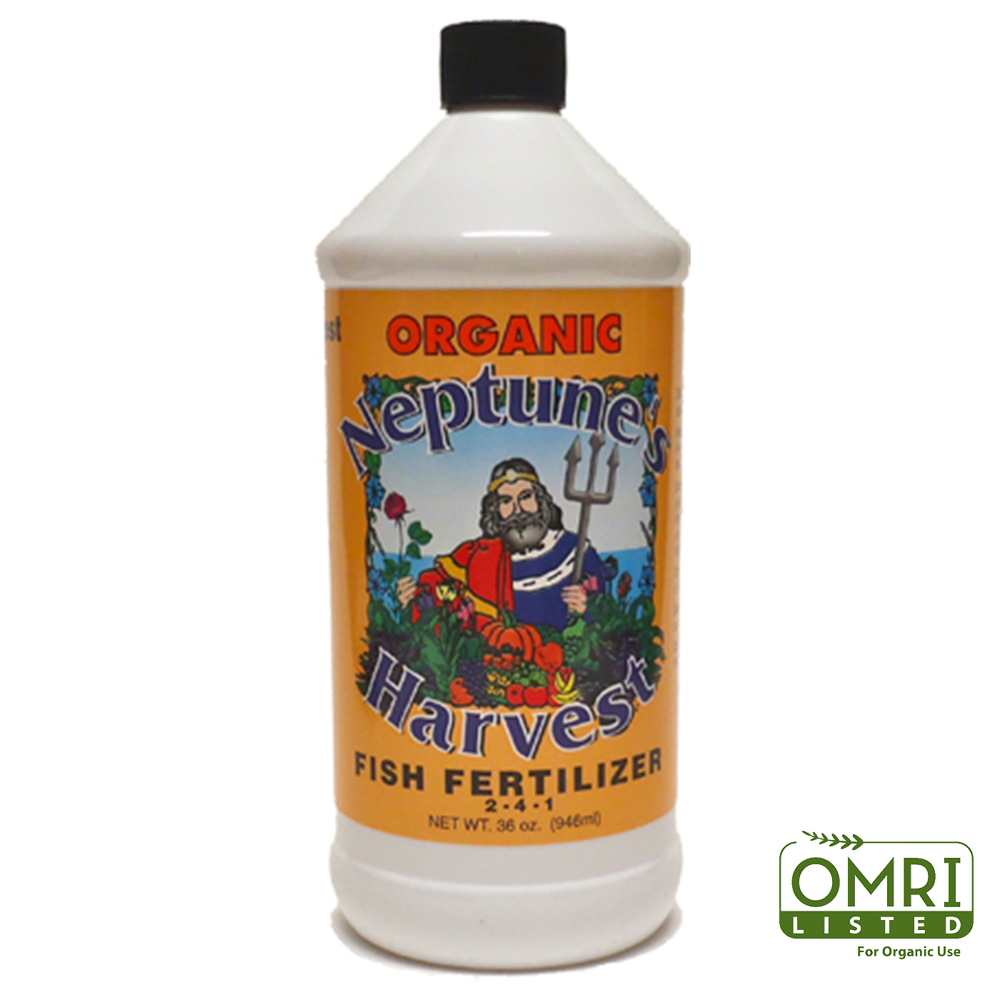 Neptune's Harvest Organic Hydrolyzed Fish Fertilizer Quart