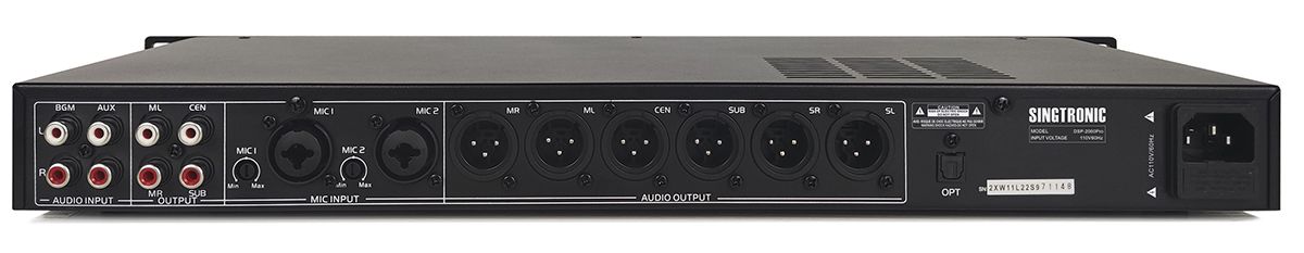 Singtronic DSP-2000Pro Professional Digital Key Control Echo Karaoke ...