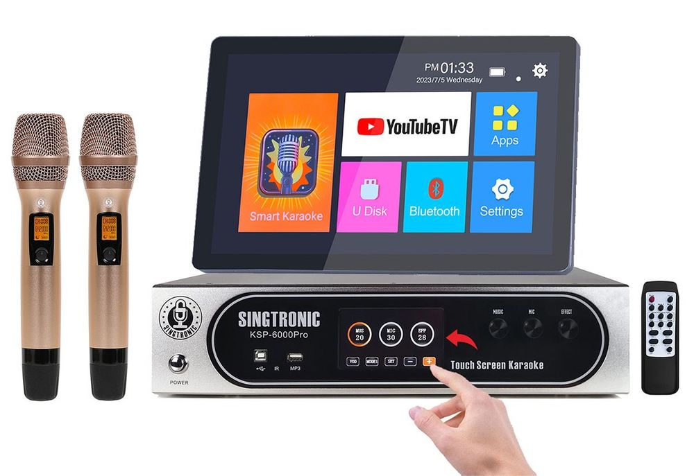 Singtronic KSP-6000Pro Professional 6000W Digital Karaoke Sound ...