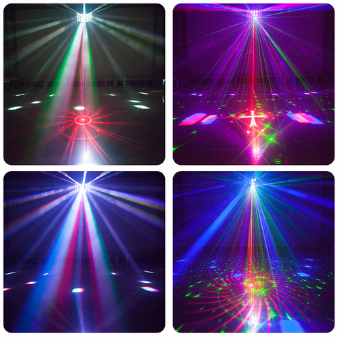 Laser Butterfly Super Disco Light, Strobe Party Light with Remote Control