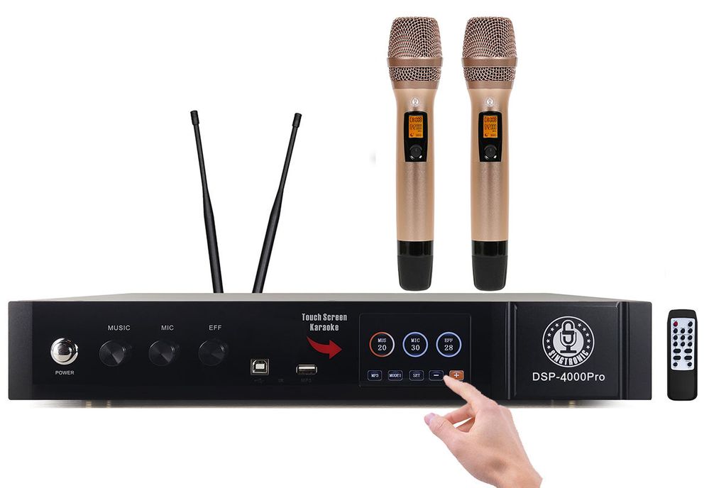 DSP-3000ProII Digital Echo Key Control Mixer Processor