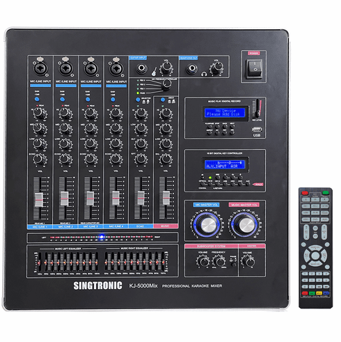 Singtronic KJ-5000Mix Professional Console Digital Karaoke Mixer with ...