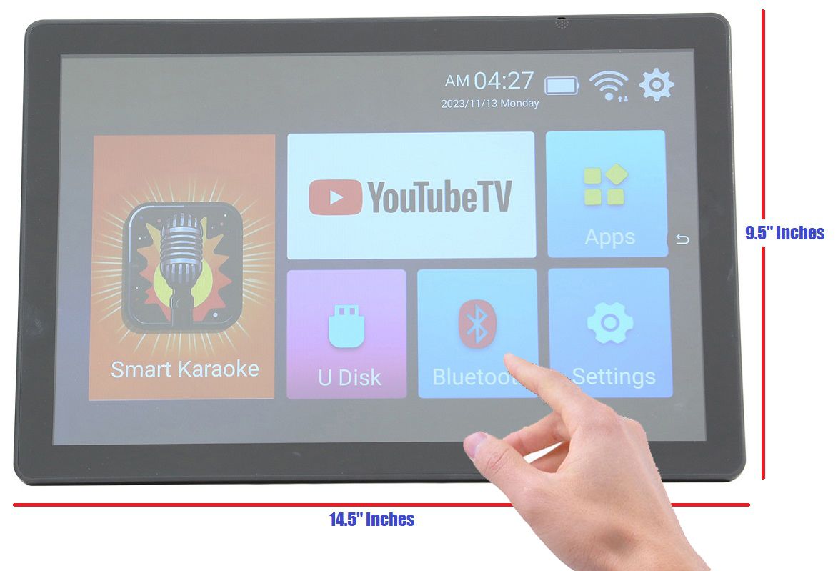 6000W Digital Karaoke Sound Processor + 5TB Hard Drive