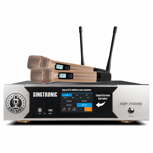 Singtronic KSP-7000HD 4-in-1 Digital 7000W Karaoke Amp