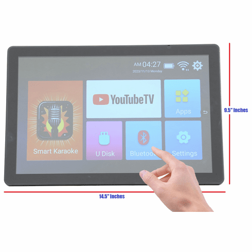 Singtronic Pro Tablet Touch Screen 5TB Smart Karaoke Player