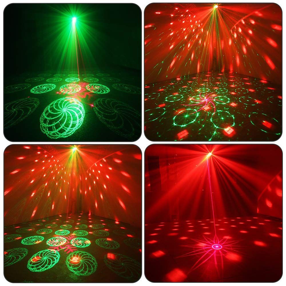 Party Disco Light with Remote Control|Singtronic LED Laser Spot Light