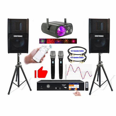Karaoke Machine With Screen And Camera