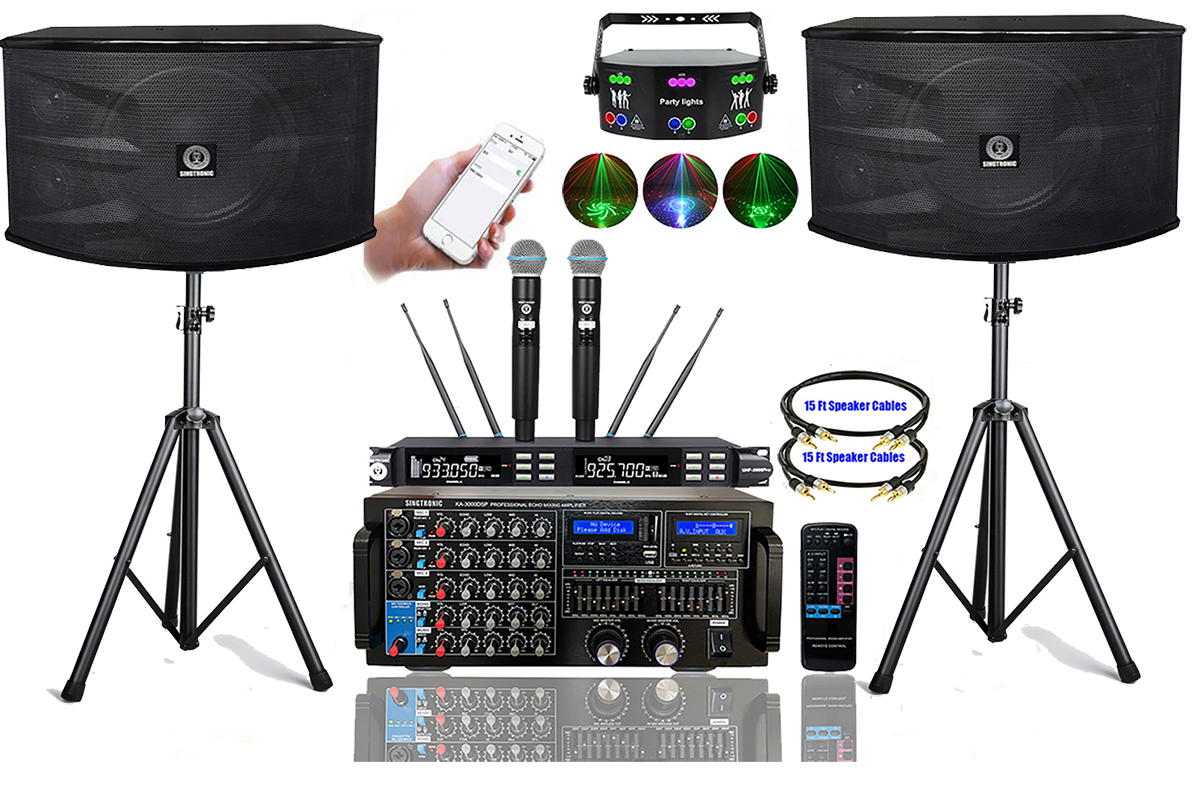 Singtronic Professional 3000W Complete Karaoke System