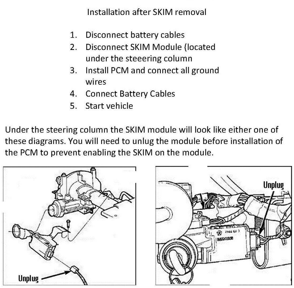 JEEP Security Removal SKIM Delete