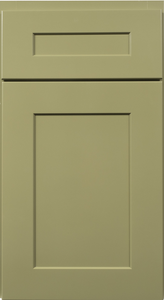 Green Kitchen Cabinets