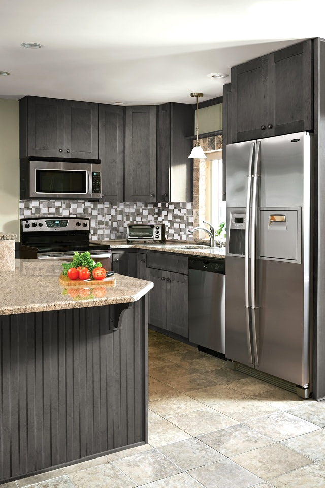 Dartmouth Grey Stain Kitchen Cabinets