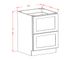 Forevermark Petit Sand 2DB30: 2 Drawer Base Cabinet: RTA Kitchen Cabinets
