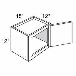 Forevermark Petit Sand W1812: Wall Cabinet: RTA Kitchen Cabinets