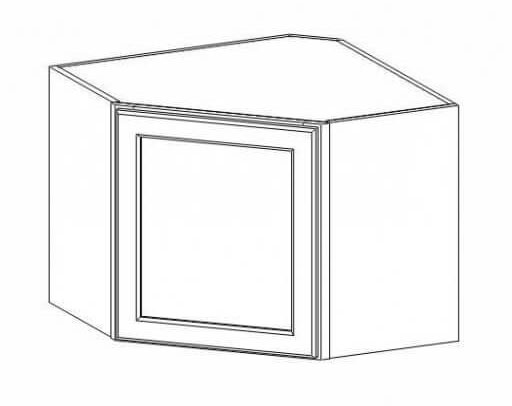 Forevermark Petit Sand WDC2412: Diagonal Corner Wall Cabinet: RTA ...