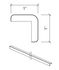 Kabinet King Monarch Grey OCM8-1: Outside Corner Molding: Assembled ...