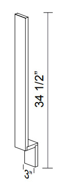Kabinet King Noble White Oak BF3: Base Filler: Assembled Kitchen Cabinets