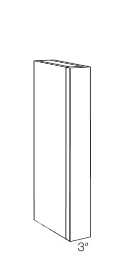 Milano Seaside (Matte) CLM-30X15: Wall Column: Assembled Kitchen Cabinets