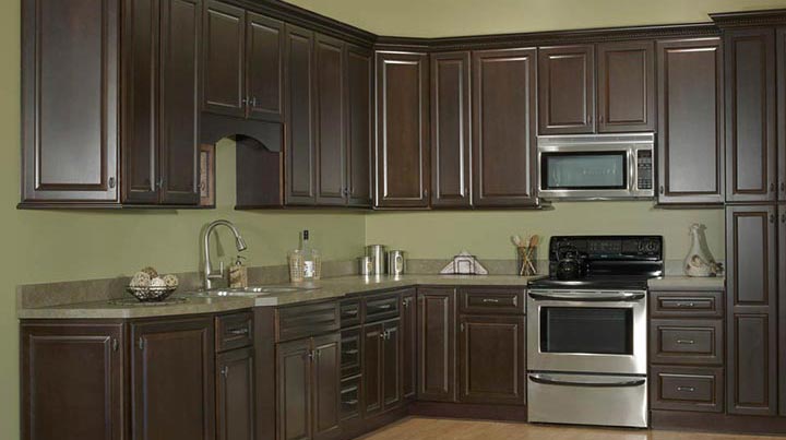 Quincy Espresso Kitchen Cabinets