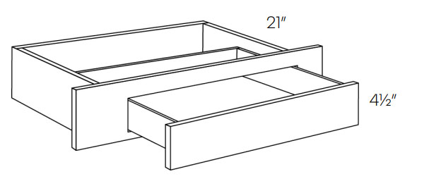 Richmond Stone DD30: Desk Drawer: Pre-Assembled Kitchen Cabinets