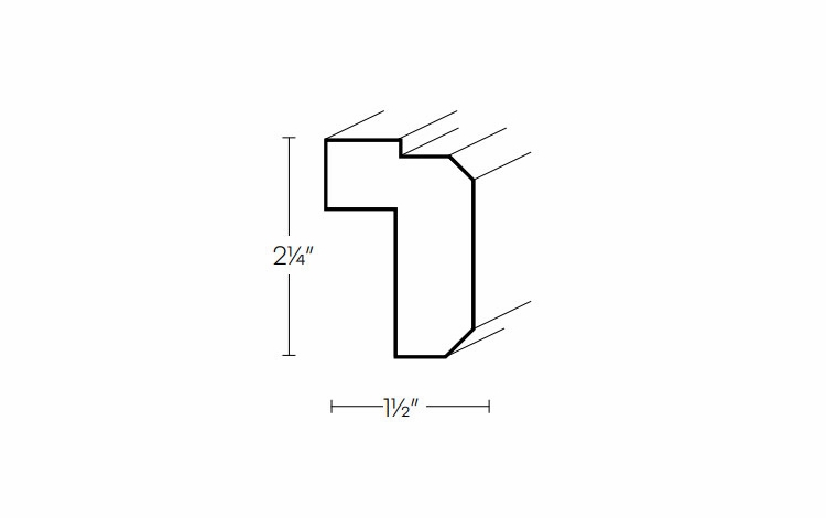 Richmond Stone LTRMS: Shaker Light Rail Molding: Pre-Assembled Kitchen ...