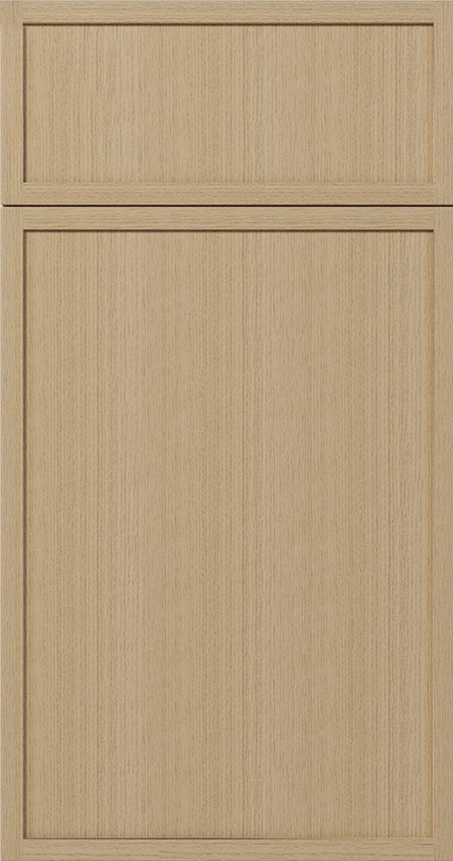 Kabinet King Slim White Oak Kitchen Cabinets