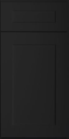 Shaker Black Sample Door