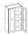 USCD Shaker Ivy W2430GD: Prepped for Glass Wall Cabinet - Double Door ...