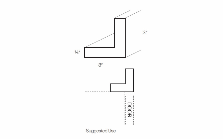 Versailles White CCM: Contemporary Crown Molding: Pre-Assembled Kitchen ...
