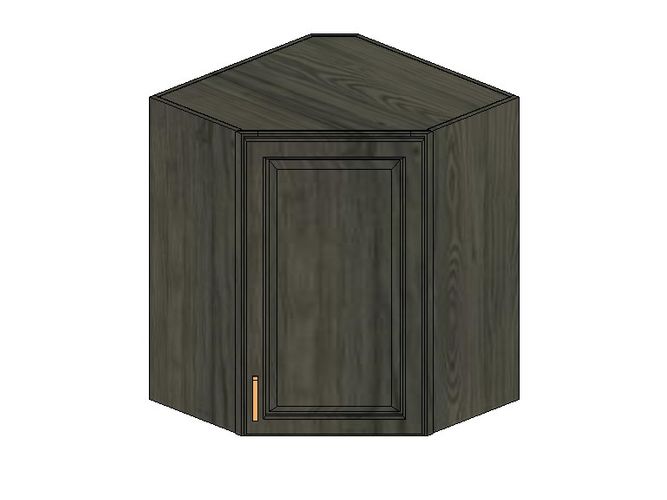 WDC2430-WALL DIAGONAL CORNER Cabinet:Urbandale Kitchen Cabinet