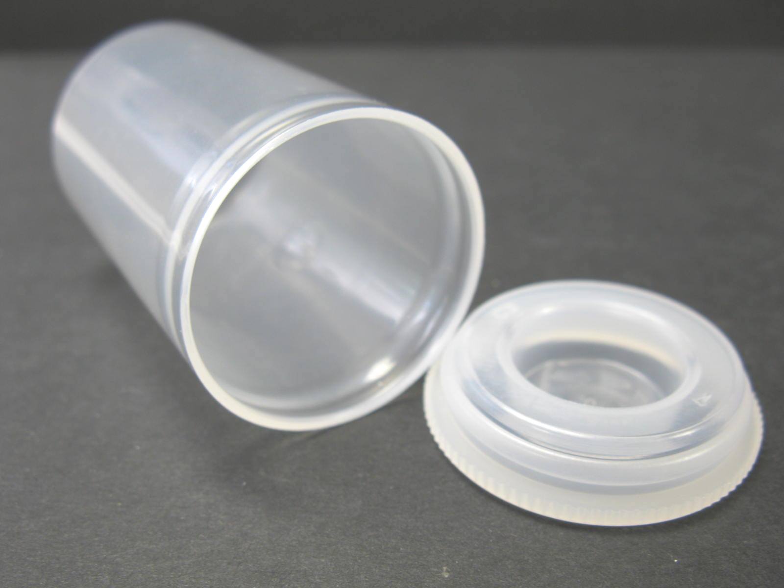 100 Clear 35mm Film Canisters With Caps - Bulk Film Loading Supplies