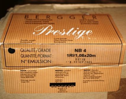 Bergger NB 4 Neutral 108cm x 20m Mural Roll Glossy Paper - Bergger ...