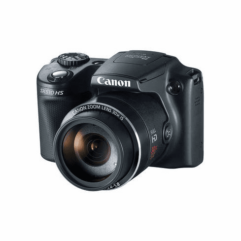 Canon Powershot SX510 HSCamera Black - Refurbished - Canon Digital ...
