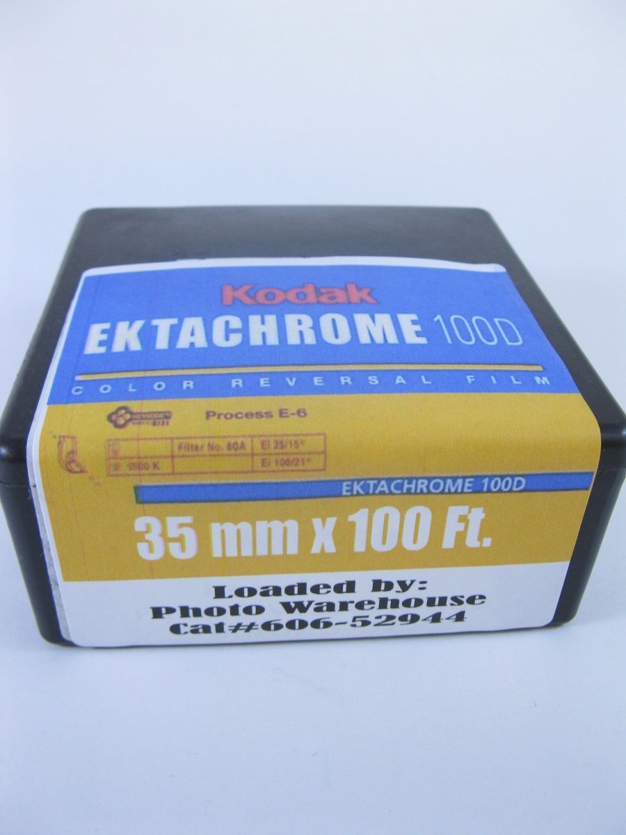 Eastman Kodak 5294 Ektachrome 100 Color Slide Film 35mm x 100' - Kodak ...