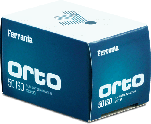 Film Ferrania Orto 50 Black and White 35mm x 36 exp film - Film Ferrania
