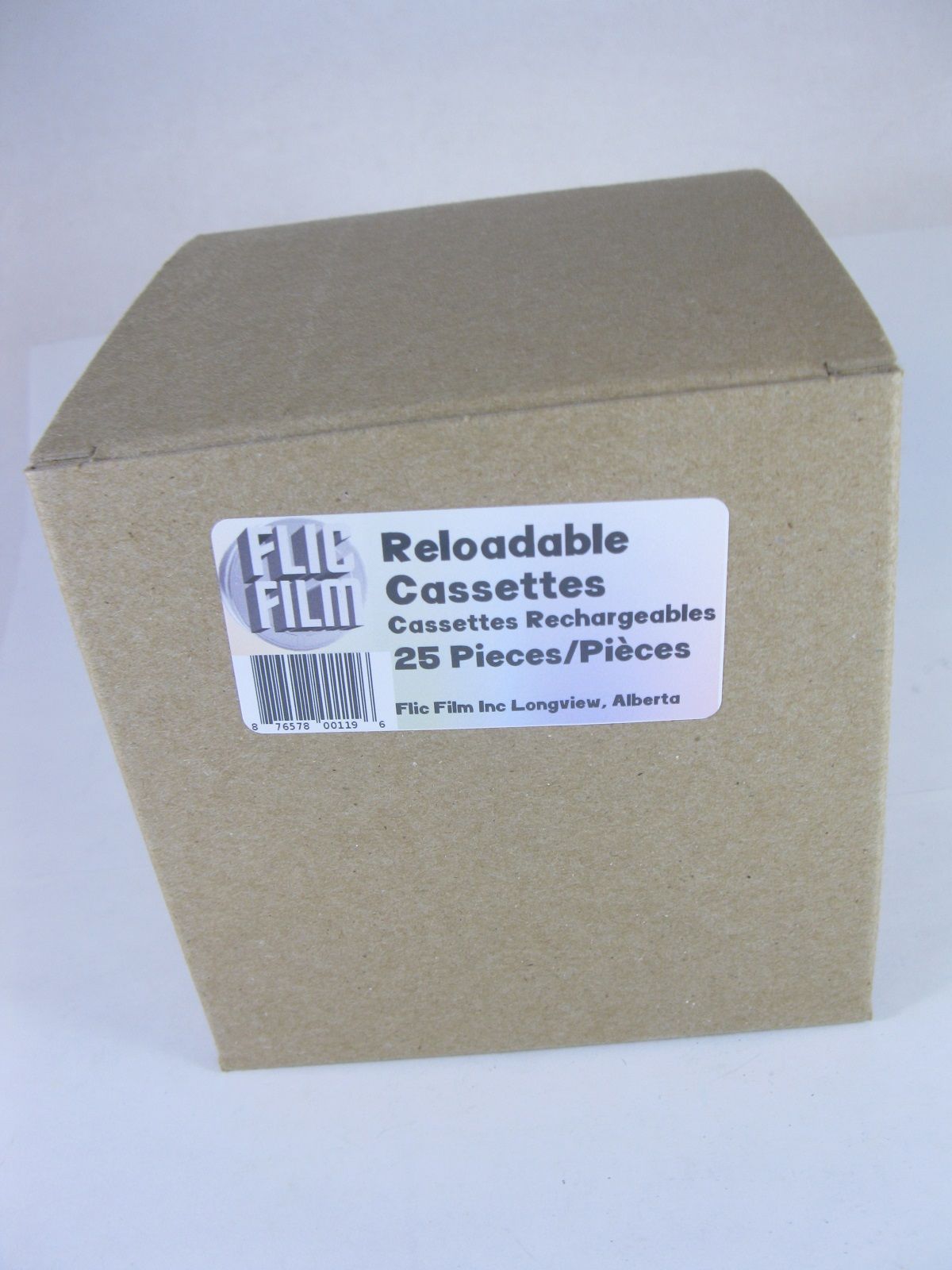 Flic Film Reloadable Cartridges 35mm Split with Core 25 Pc. - Bulk Film ...