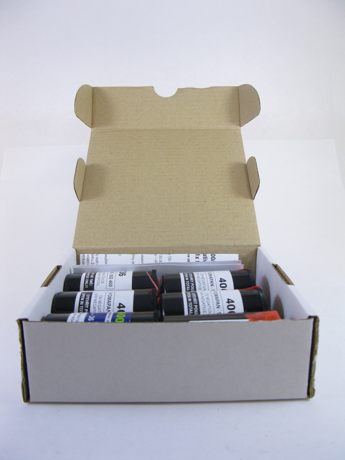 Foma Fomapan 400 ISO 35mm x 36 exp. - Pre-Spooled Reload Kit - Set of 6 ...