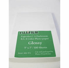 Fujicolor C A Darkroom RA-4 Photo Color Paper Glossy Surface - Cut and ...