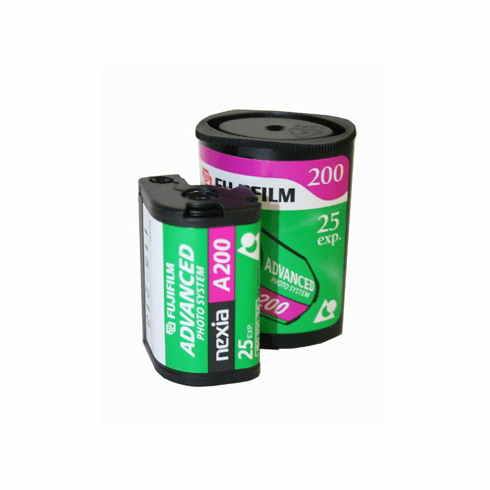 Fujifilm Fujicolor Advanced Photo System APS Nexia 200 - 25 Exp Film ...