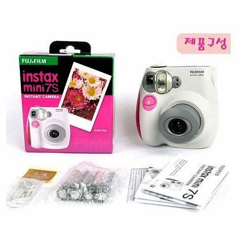 Fujifilm Instax Mini 7S Instant Film Camera Pink - Instant Cameras and Film